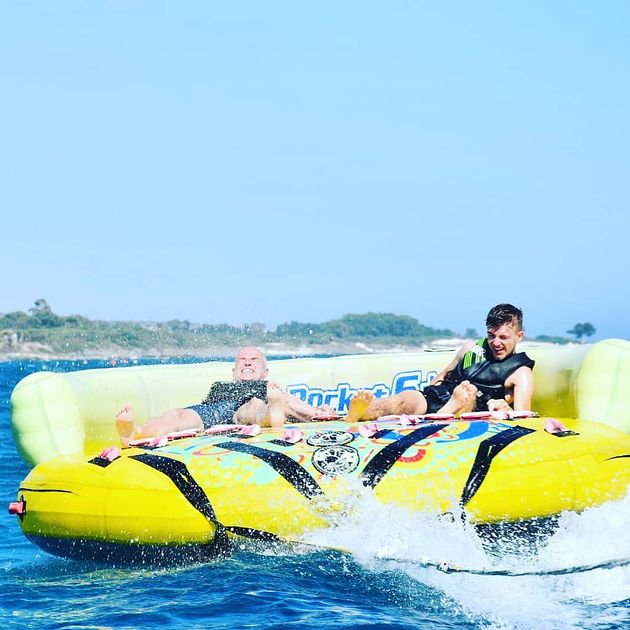 Wild and exhilarating Twister and Banana slider rides adventure | Water ...